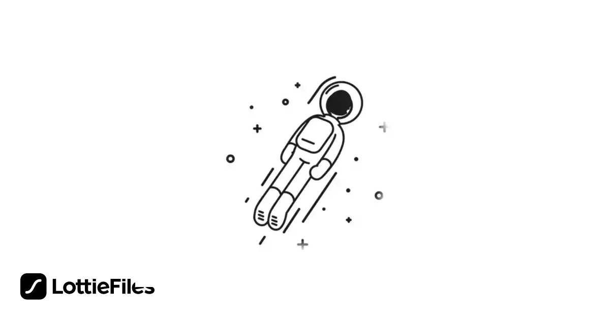 Free Astronaut Animation by Irfan | LottieFiles
