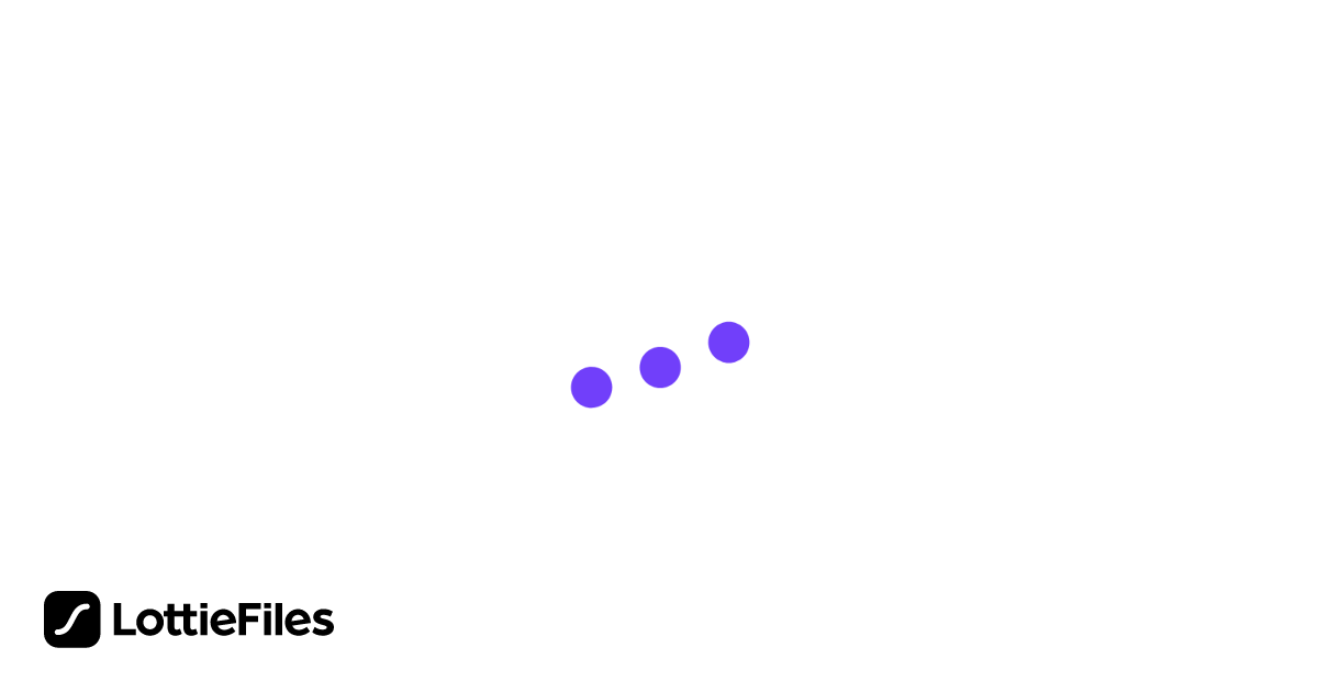 Free Loading Spinner (Dots) Animation by Pablo Barrera | LottieFiles