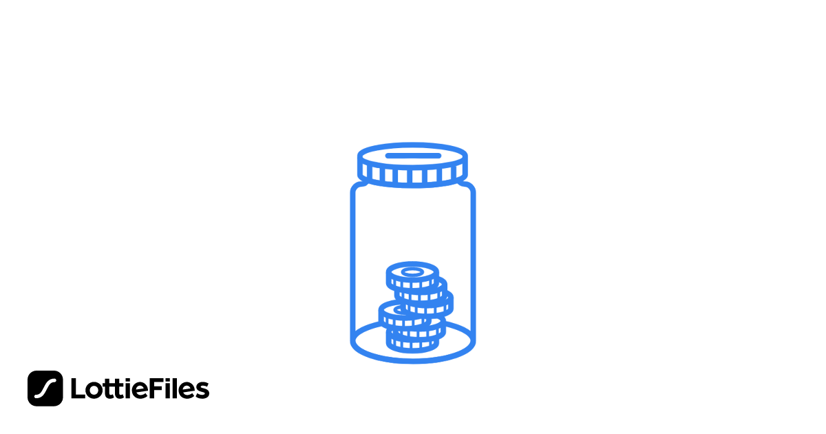 Free Blue Jar Animation by Zachary | LottieFiles