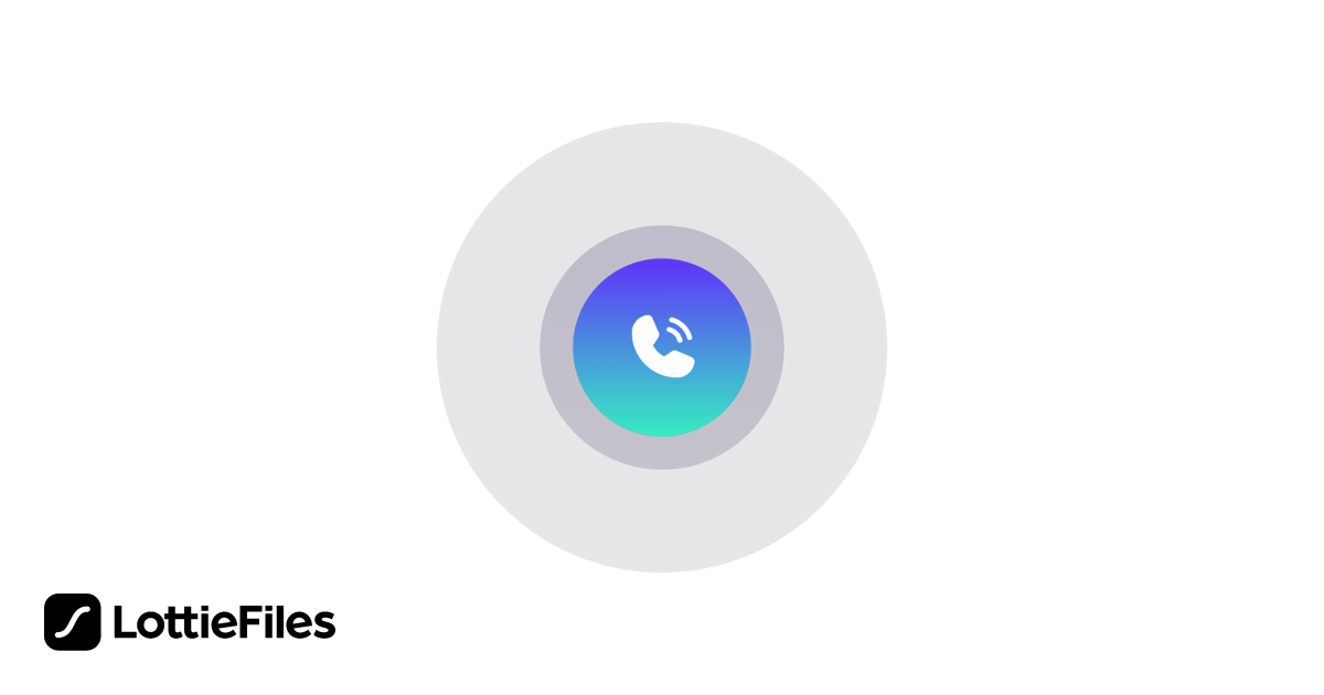 Free Call Notification Animation Animation by Raimondas | LottieFiles