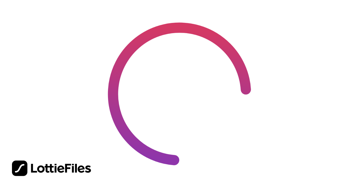 Free Loading Gradient spinner Animation by Christopher Taylor | LottieFiles