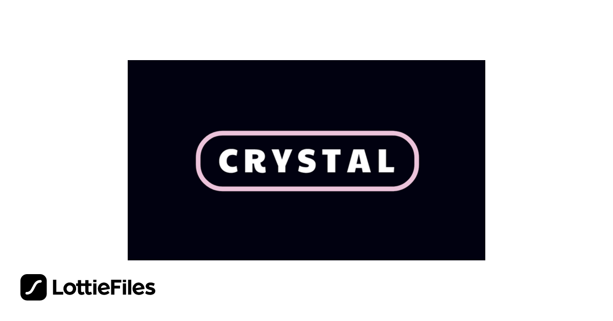Free Crystal Animation by Crystal | LottieFiles