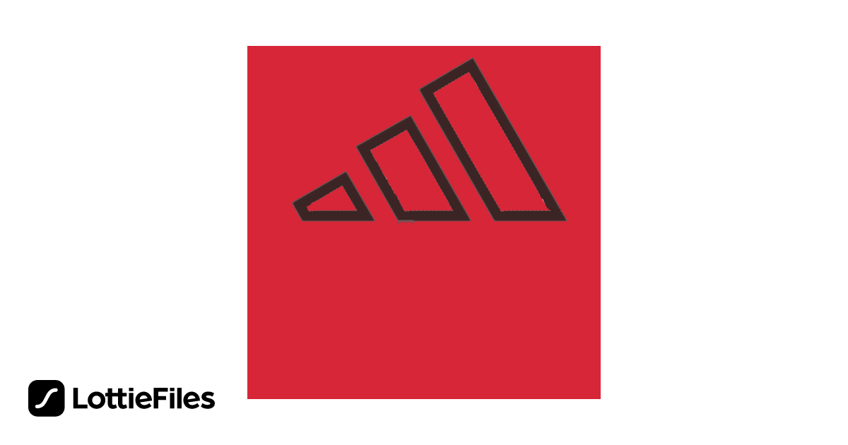 Free Adidas Logo Animation Animation by Hakeem | LottieFiles
