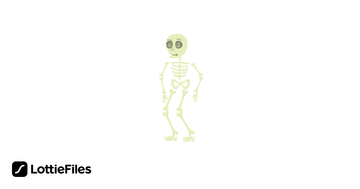 Free Skeleton Animation by Sebastiaan Drijsen | LottieFiles