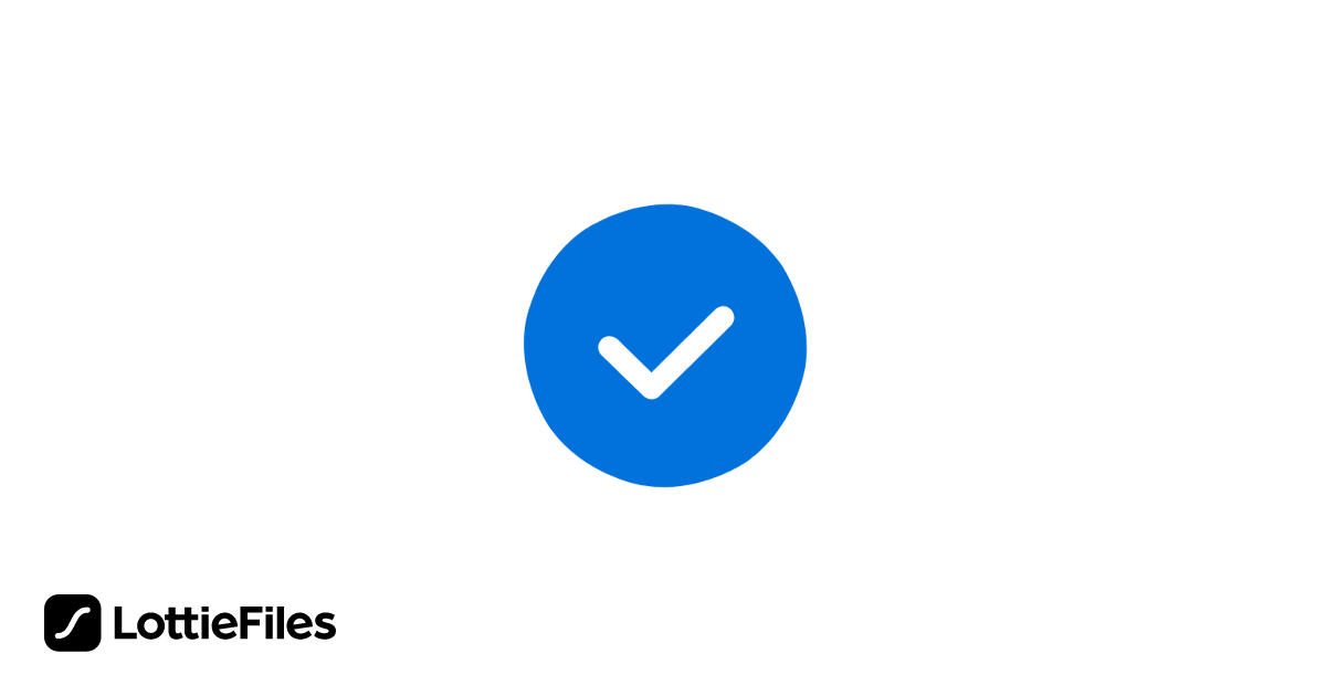 Free Success check Animation by Sandip Bhattacharjee | LottieFiles