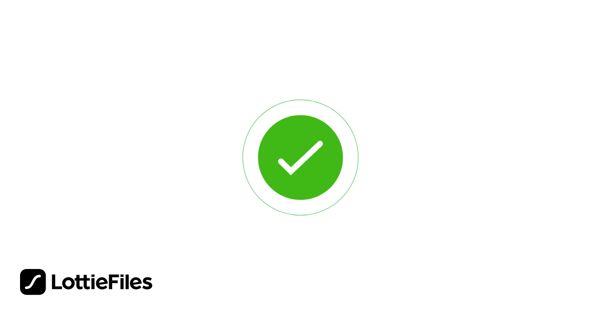 Free Check verde Animation by EasyPol | LottieFiles