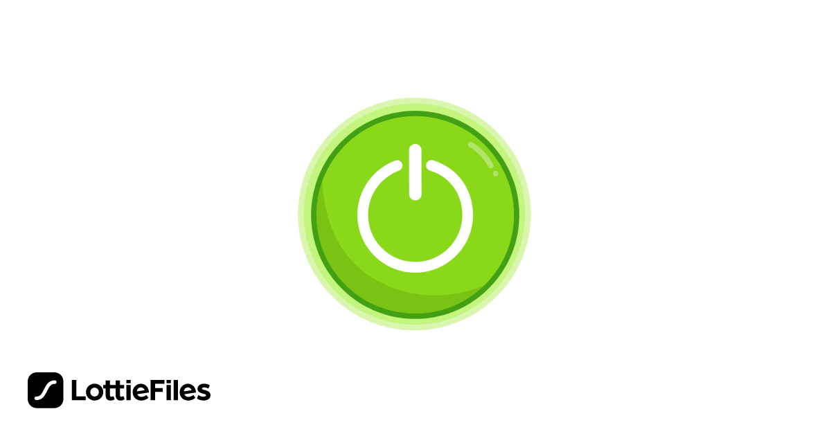 Free Power Button Animation by Pixora | LottieFiles