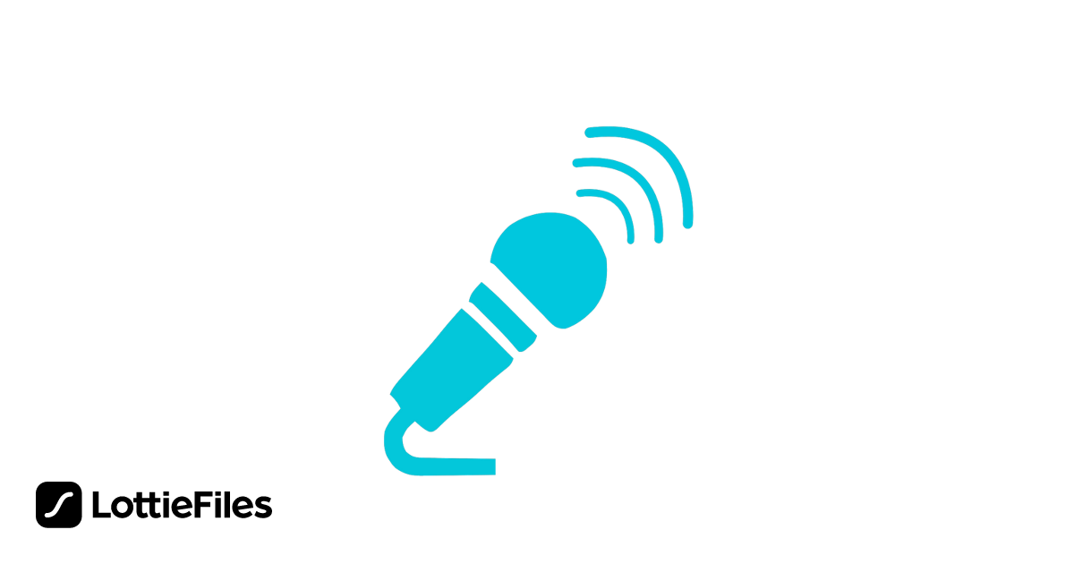 Free Microphone Animation by jos3egid0 | LottieFiles