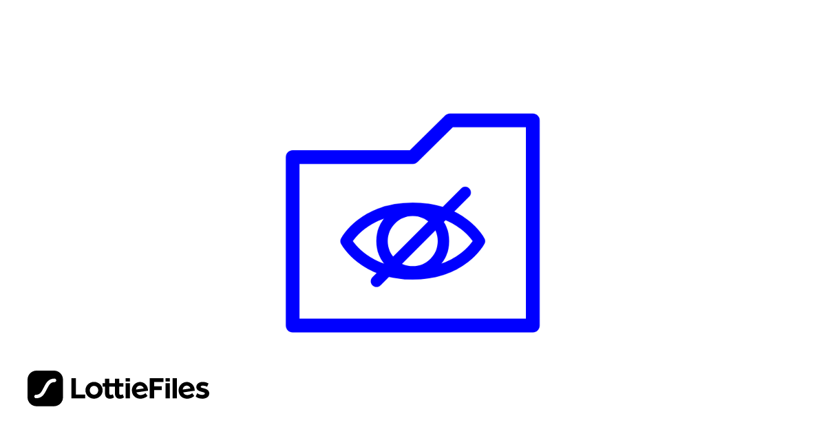 Free Un-hide folder Animation by LottieFiles | LottieFiles