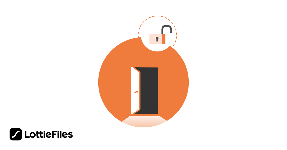 Free open door Animation by Quang Nguyen | LottieFiles