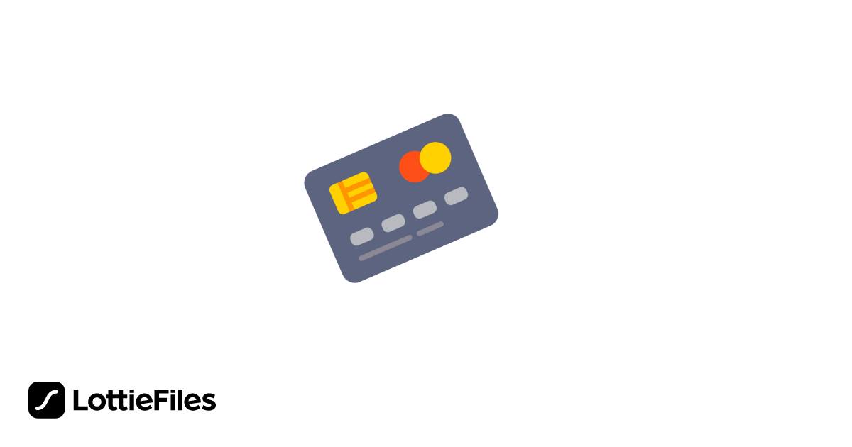 Free credit card Animation Animation by Aryan Dev | LottieFiles