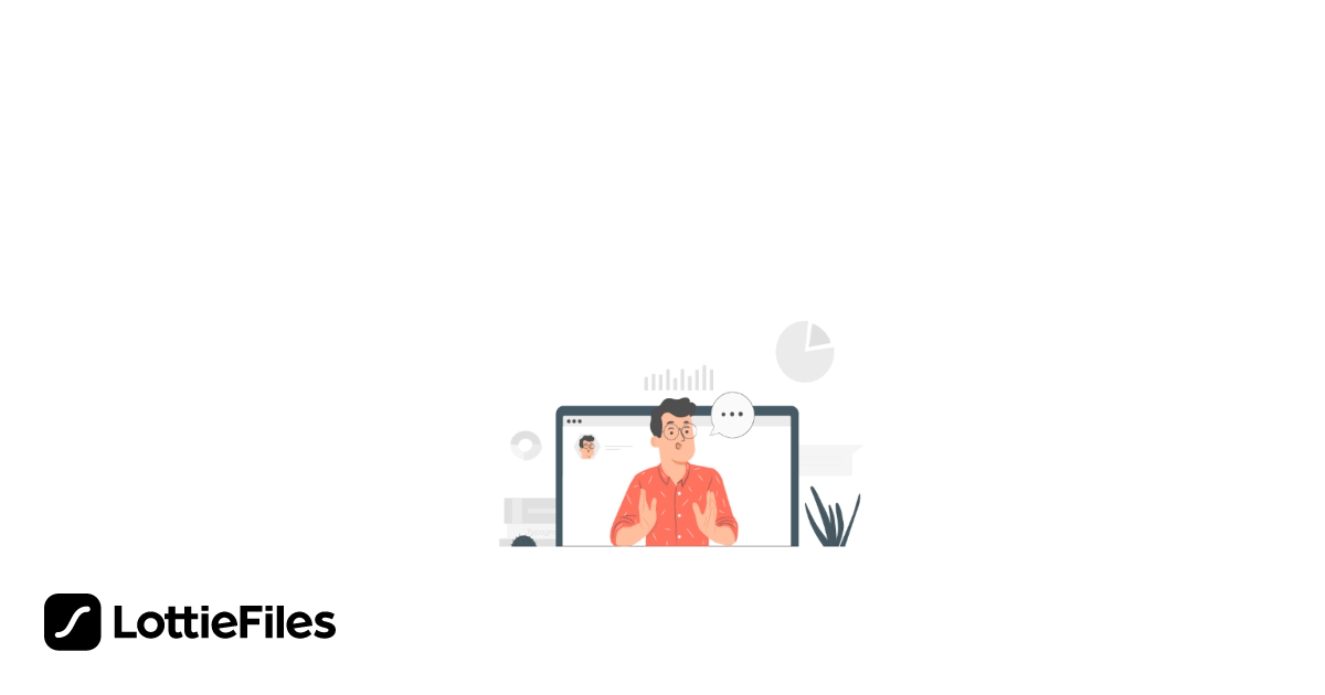 Free Skype Call Animation by Remote Helpers | LottieFiles