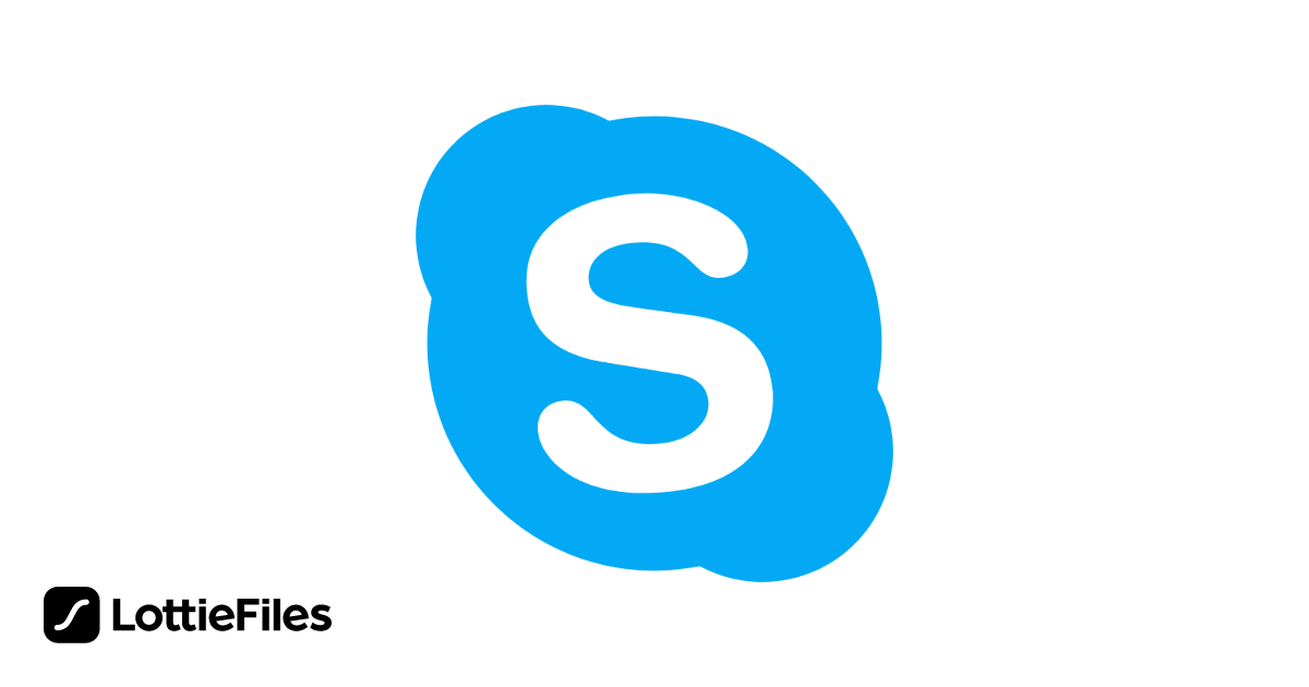Free Skype Animation by Uvais | LottieFiles