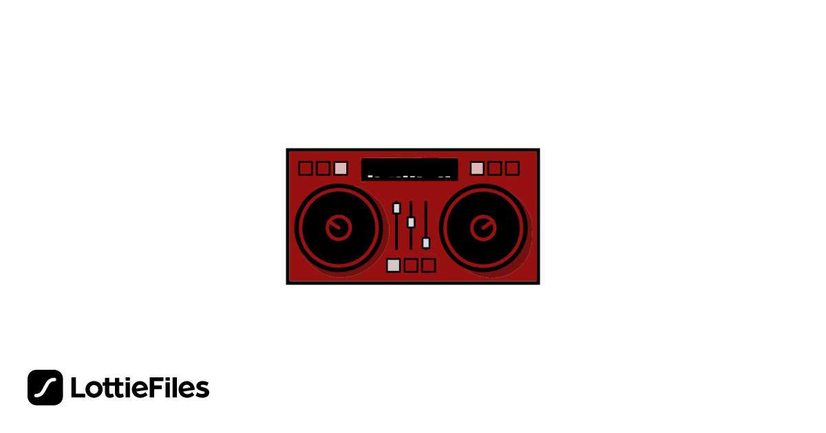 Free DJ mixer Animation by Sepehr | LottieFiles