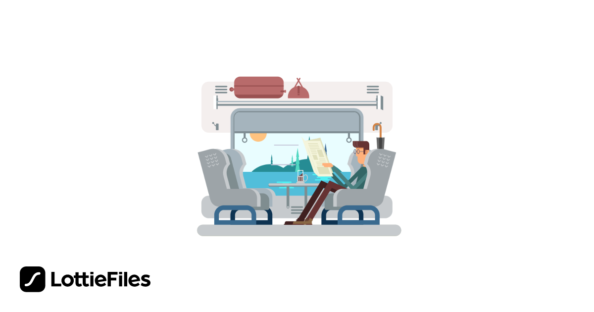 Free Train Animation by Illya | LottieFiles
