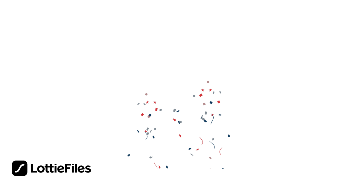 Free Animation - Confetti Animation by Va | LottieFiles