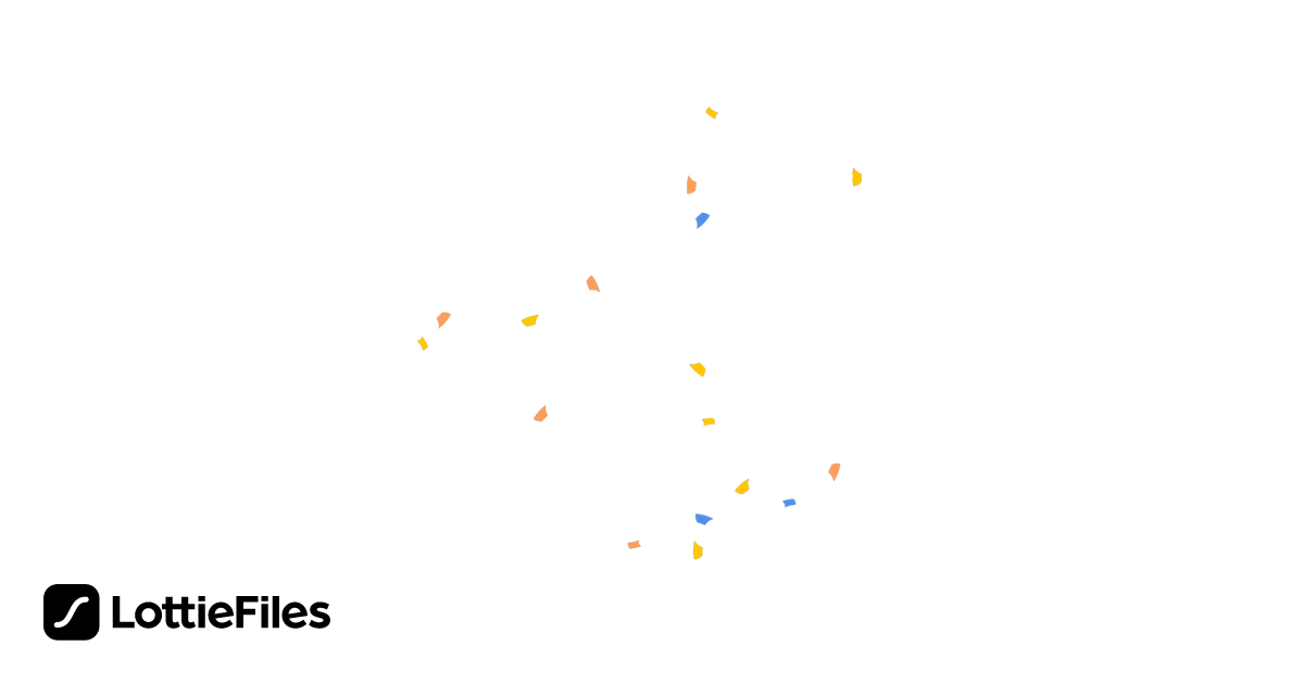 Free Flow confetti Animation by Ju Hyun | LottieFiles