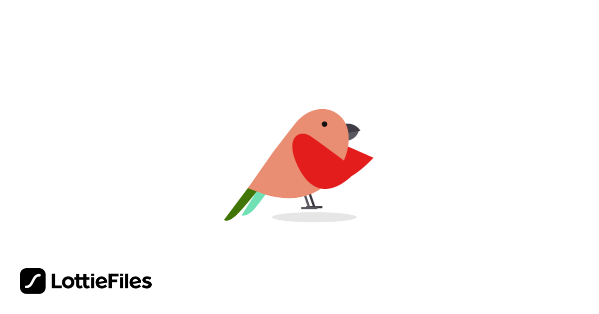 Free Bird flying Animation by Red diary Community | LottieFiles