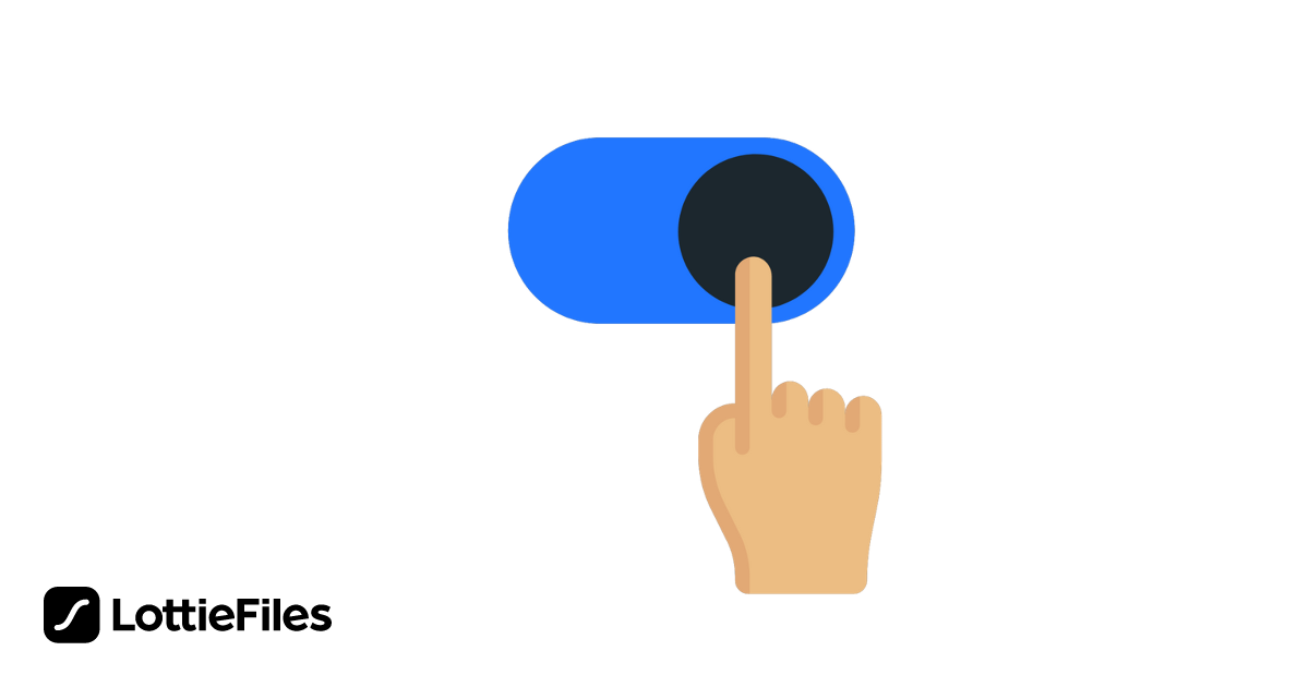 Free Switch button Animation by Zeeshan | LottieFiles