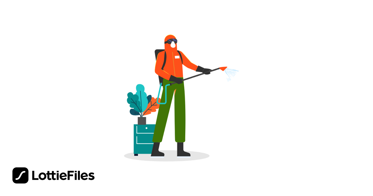 Free clean Animation by أريد المزيد | LottieFiles