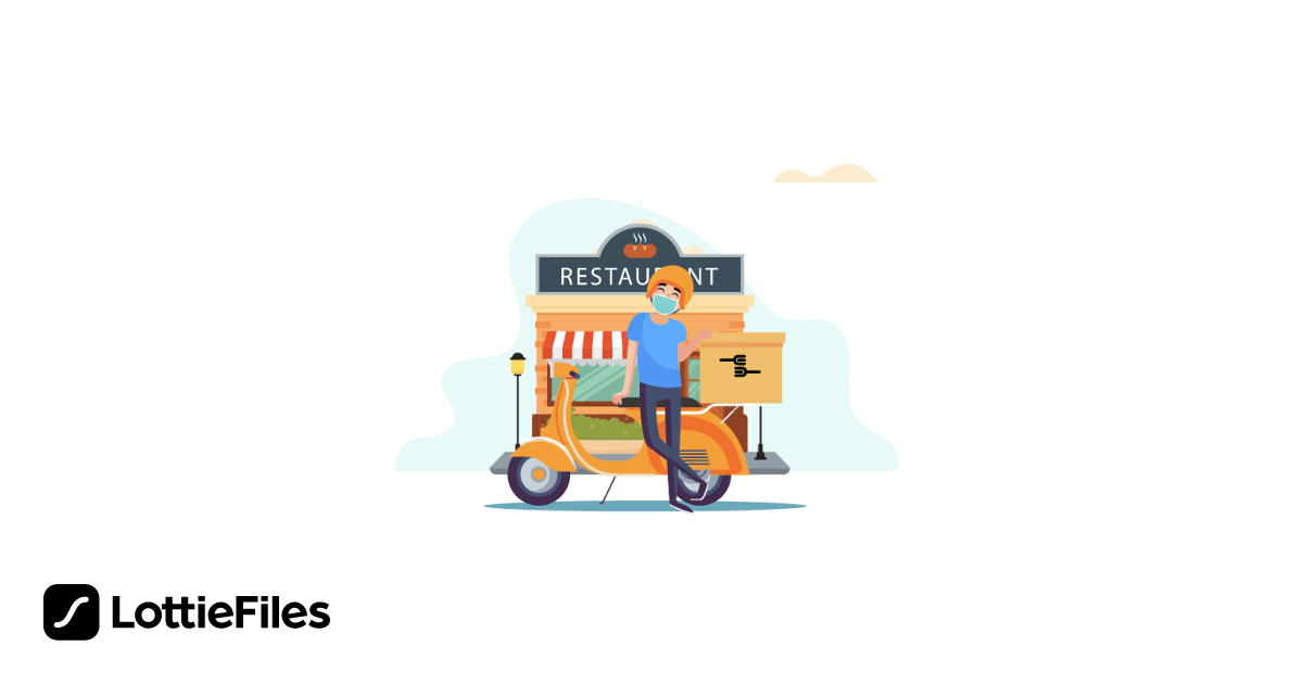Free Delivery Guy Waiting Animation by Rishabh Goel | LottieFiles