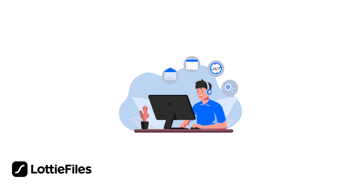 Free contact_us Animation by สืบสกุล | LottieFiles