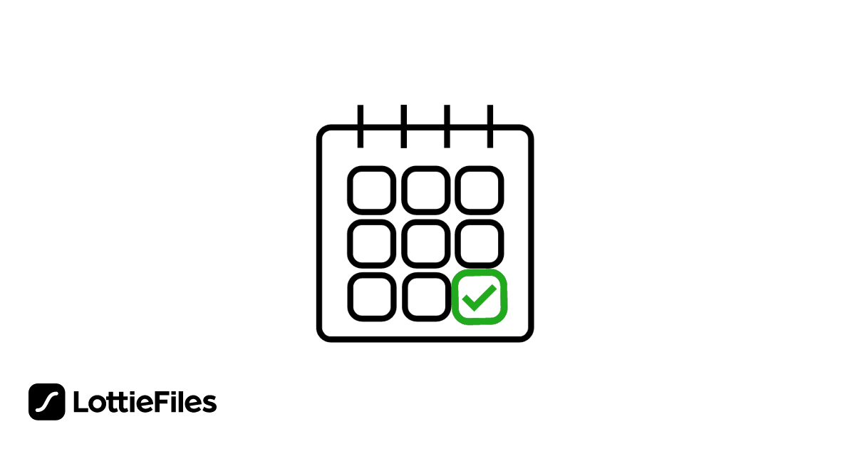 Free Calendar Appointment Animation by FORT ATELIER | LottieFiles