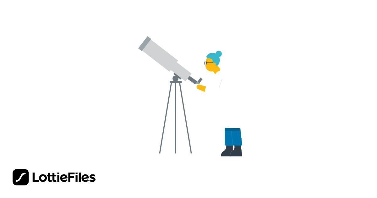 Free Telescope Animation by Aexr Graphics | LottieFiles