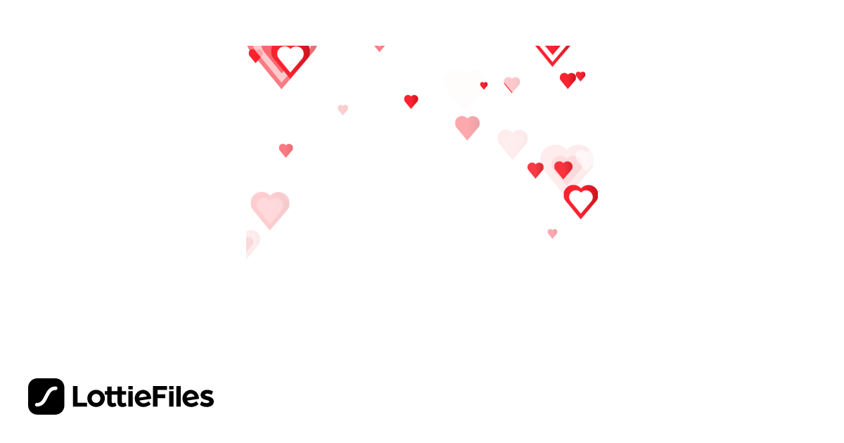 Free Heart Fly Partical Ver.3! Animation by Bùi Vịnh | LottieFiles