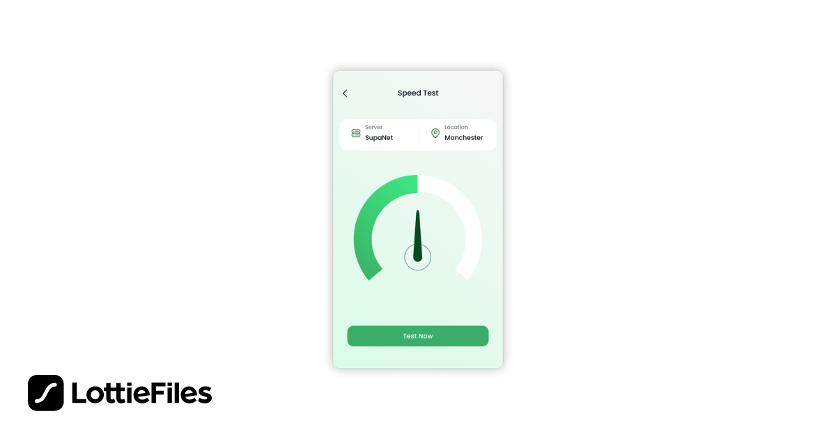 Free Internet speed test Animation by Abdul Latif | LottieFiles