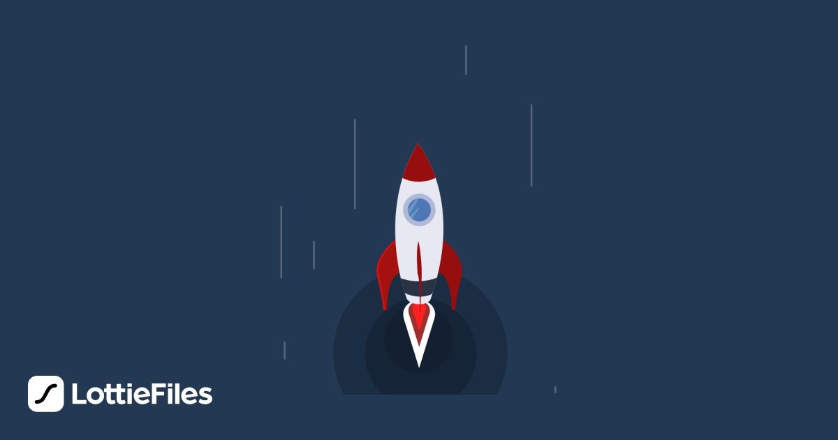 Free Rocket Launch Animation by Tim John | LottieFiles
