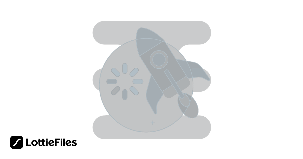 Free Rocket Launching Loading Animation by Abdul Latif | LottieFiles