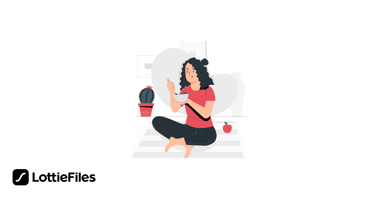 Free Healthy food Animation by Karthik Thammisetty | LottieFiles