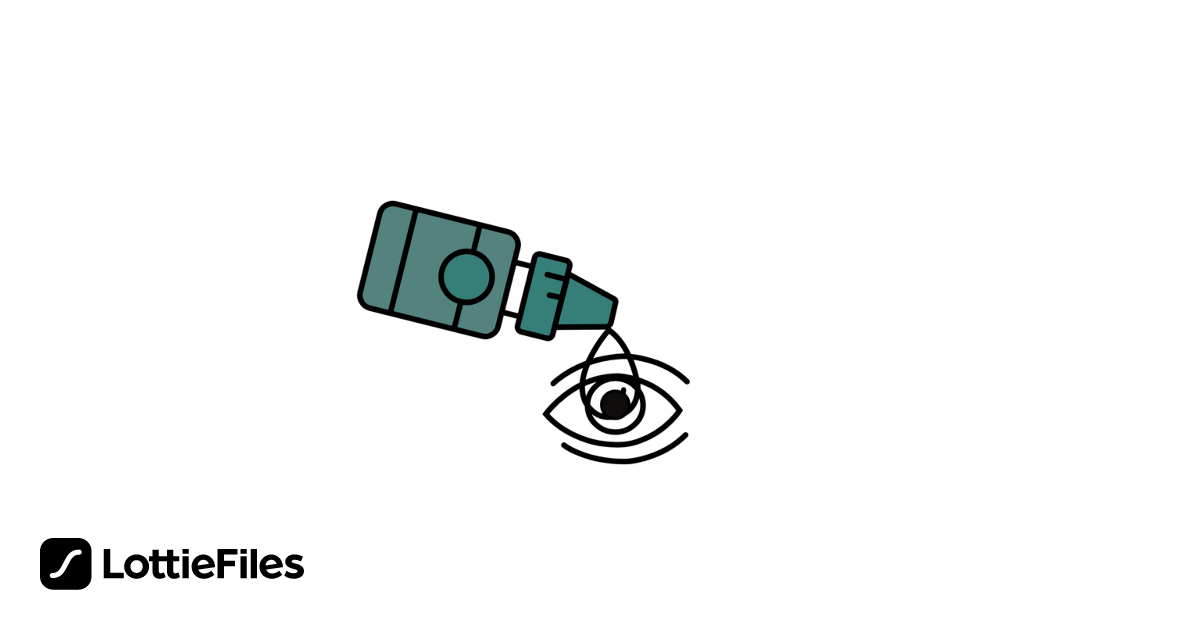 Free eyes drop animation Animation by Bashir | LottieFiles