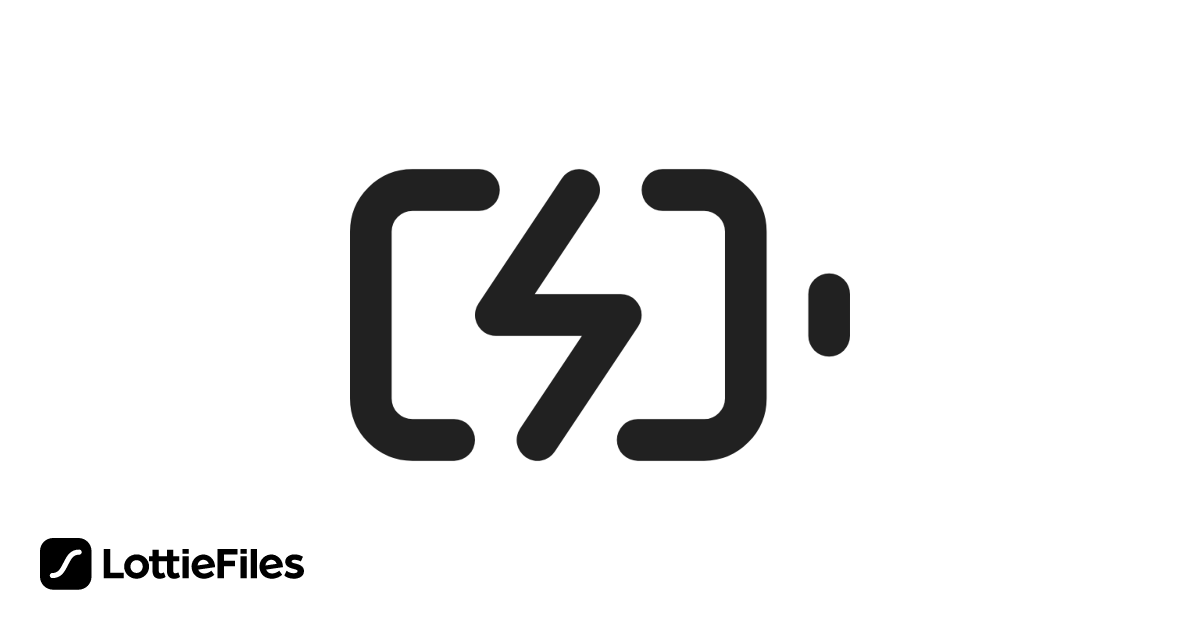Free Battery / Charging Animation by Jeswin Joji | LottieFiles