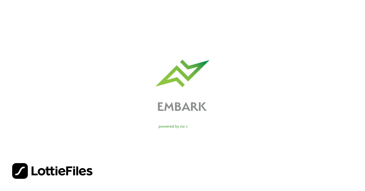 Free Embark Splash Screen Animation by Luke Charlesworth | LottieFiles