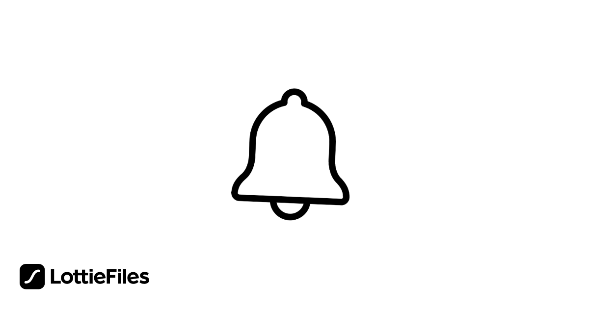 Free Notification Bell Animation by Alessandra | LottieFiles