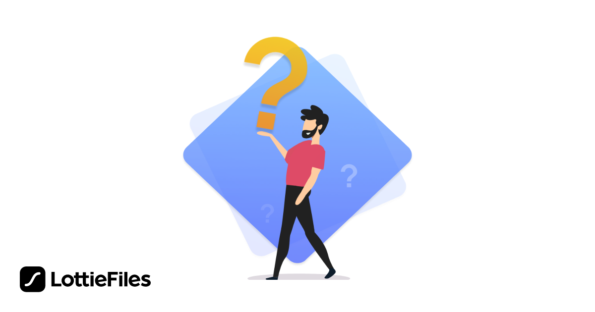 Free Question Animation by Santiago Pérez | LottieFiles