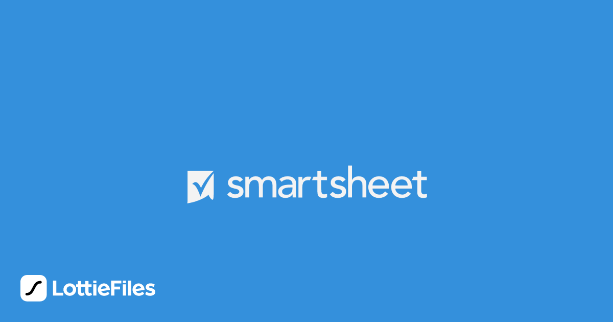 Free Smartsheet Logo Animation by Jade LaJambe | LottieFiles