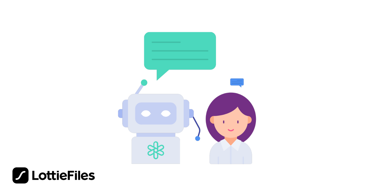 Free Chat with Ai Animation by Dummy | LottieFiles