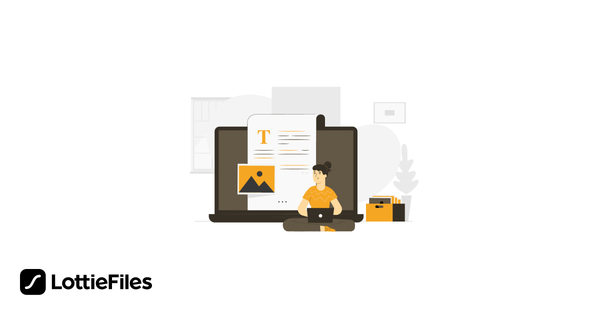 Free content writing Animation by Alexander Achenza | LottieFiles