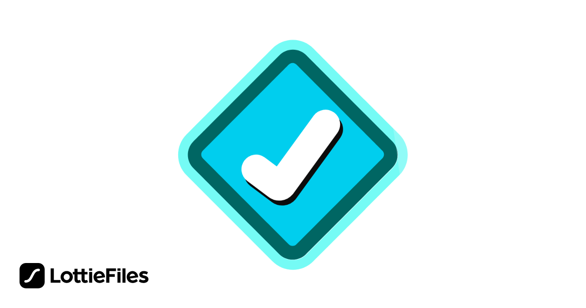 Free Verified Badge 04 Animation by Mathi Vanan | LottieFiles