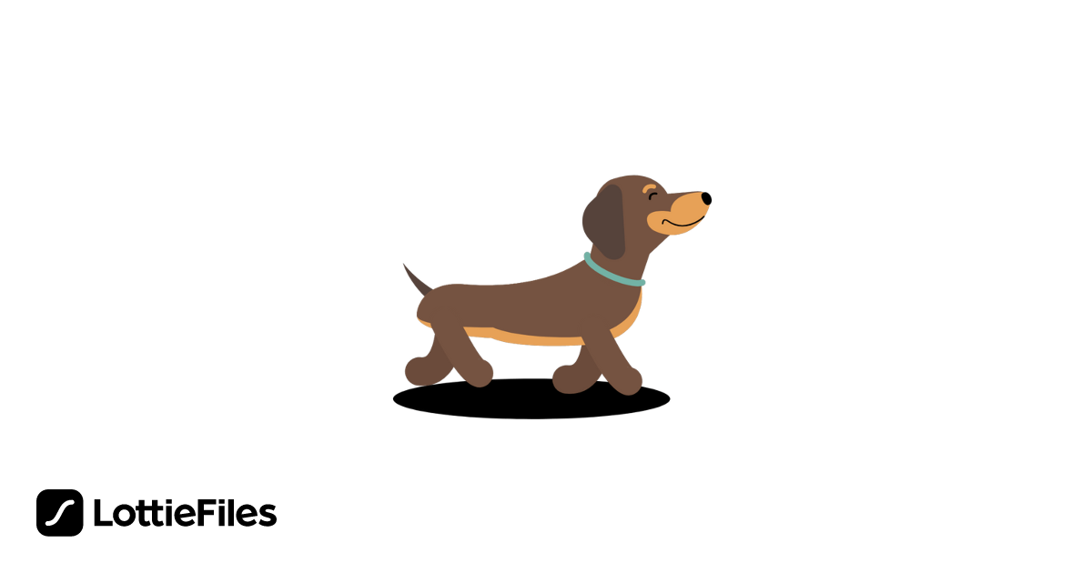 Free Long Dog Animation by Bashir | LottieFiles