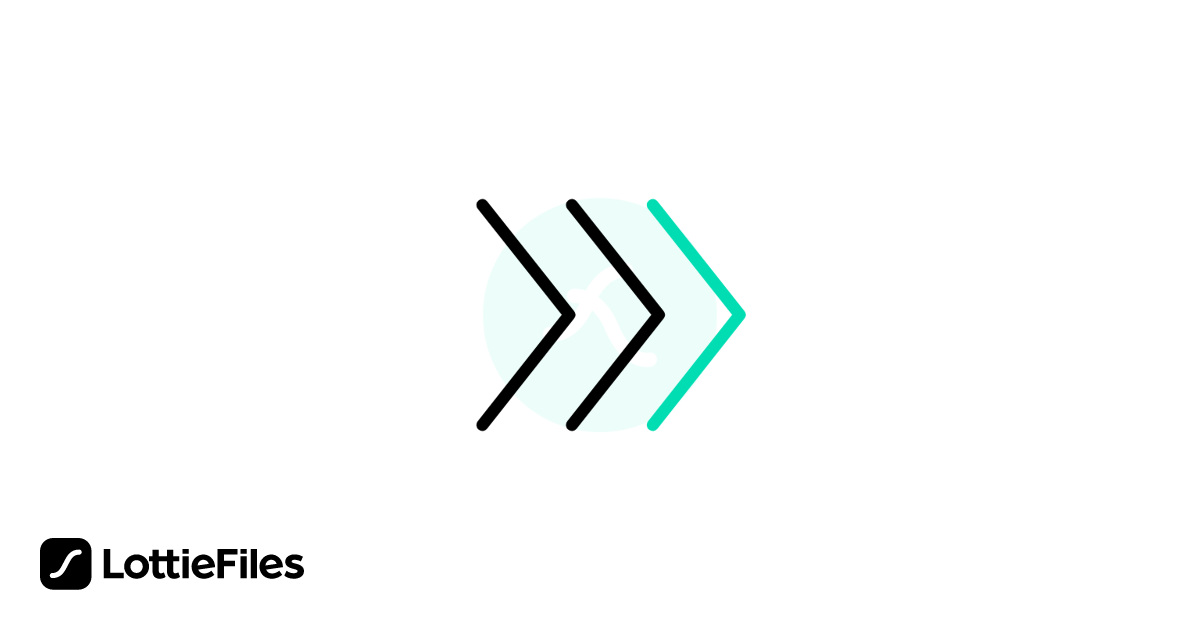 Free Fast forward icon Lottie JSON animation Animation by Weblodge ...