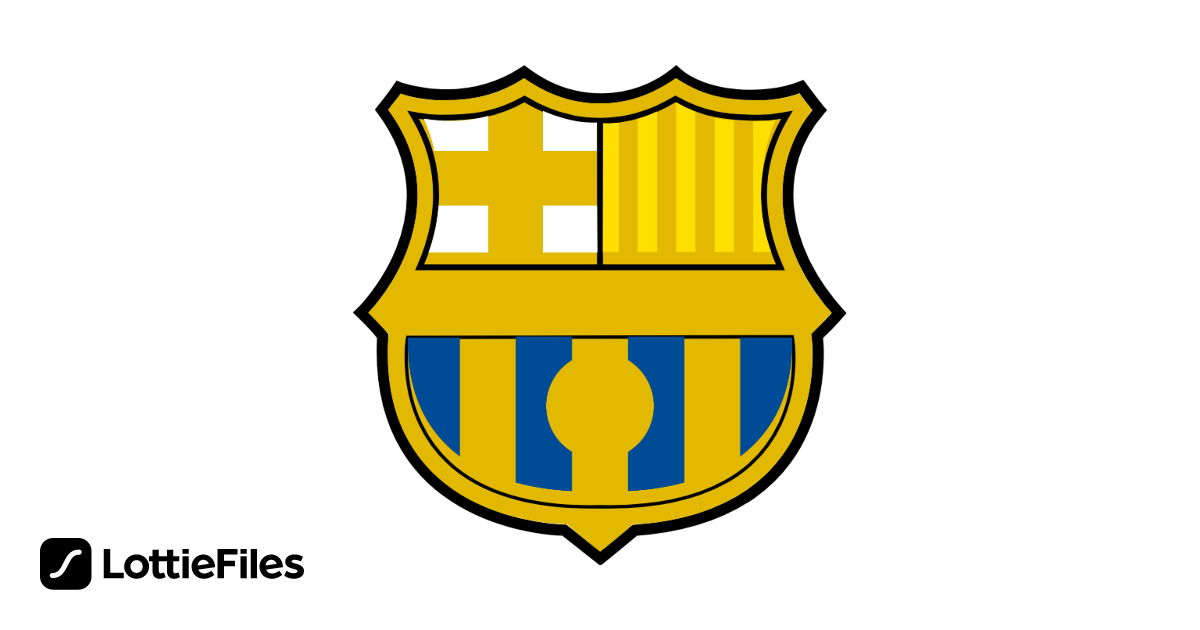 Free FC Barcelona Logo Animation by Bhaskar | LottieFiles