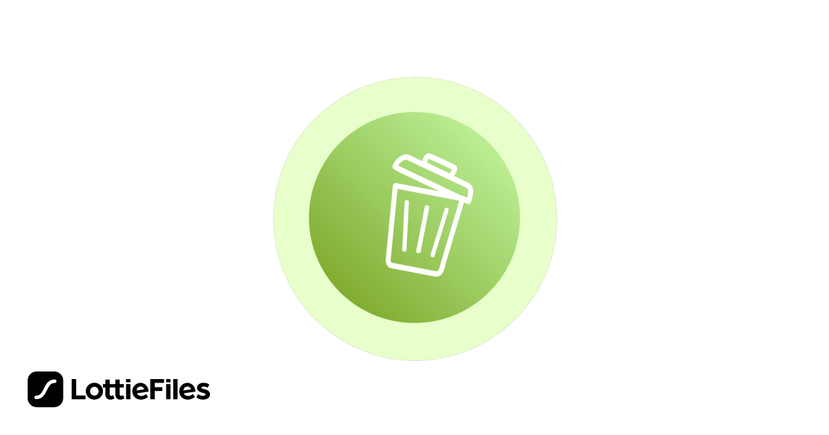 Free Dustbin Animation by Restful | LottieFiles