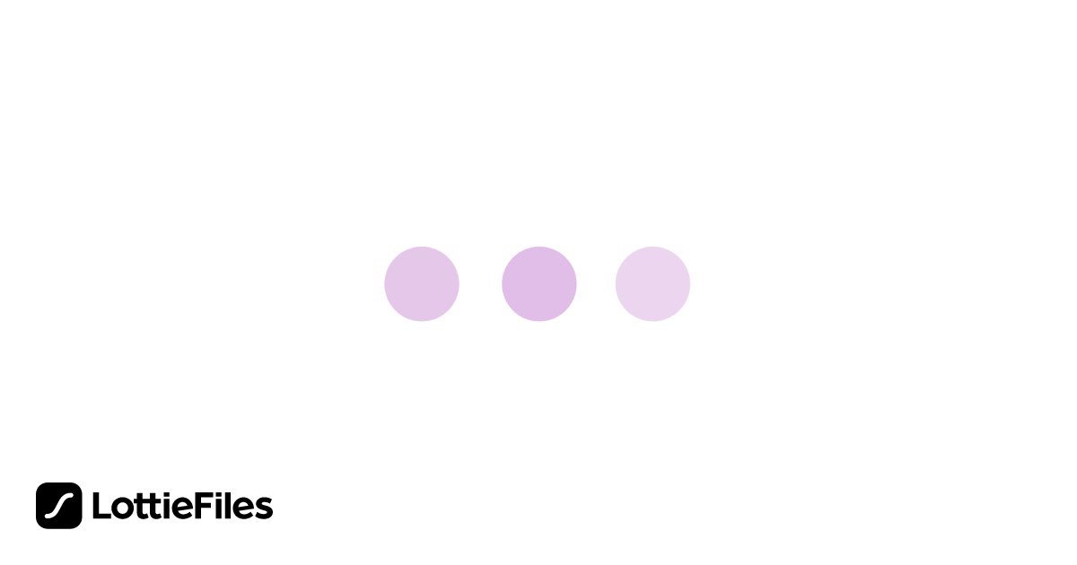 Free light loading dots Animation by Maureen | LottieFiles