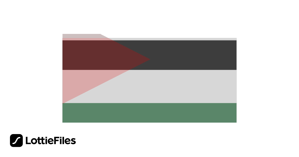 Free Palestine flag Animation by Aya EL BAALALI | LottieFiles