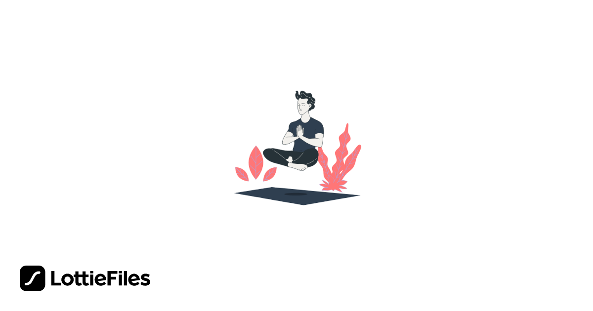 Free Person - Calm/Zen Animation by Ágúst Óli Sigurðsson | LottieFiles