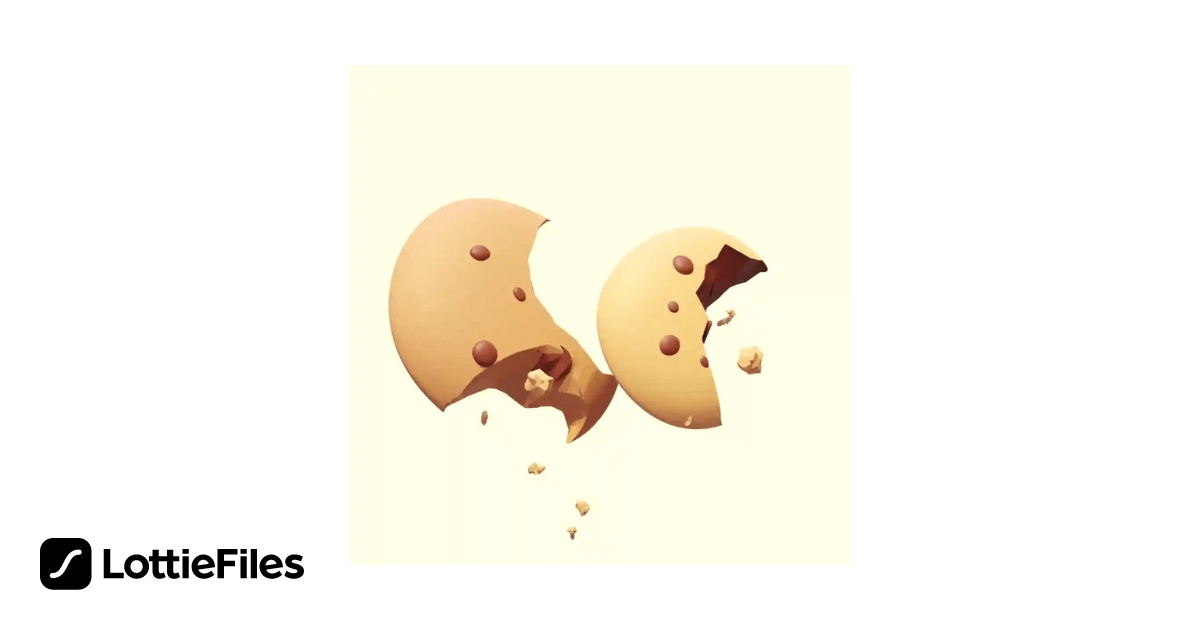 Free 3D Cookie Animation by Irfan | LottieFiles